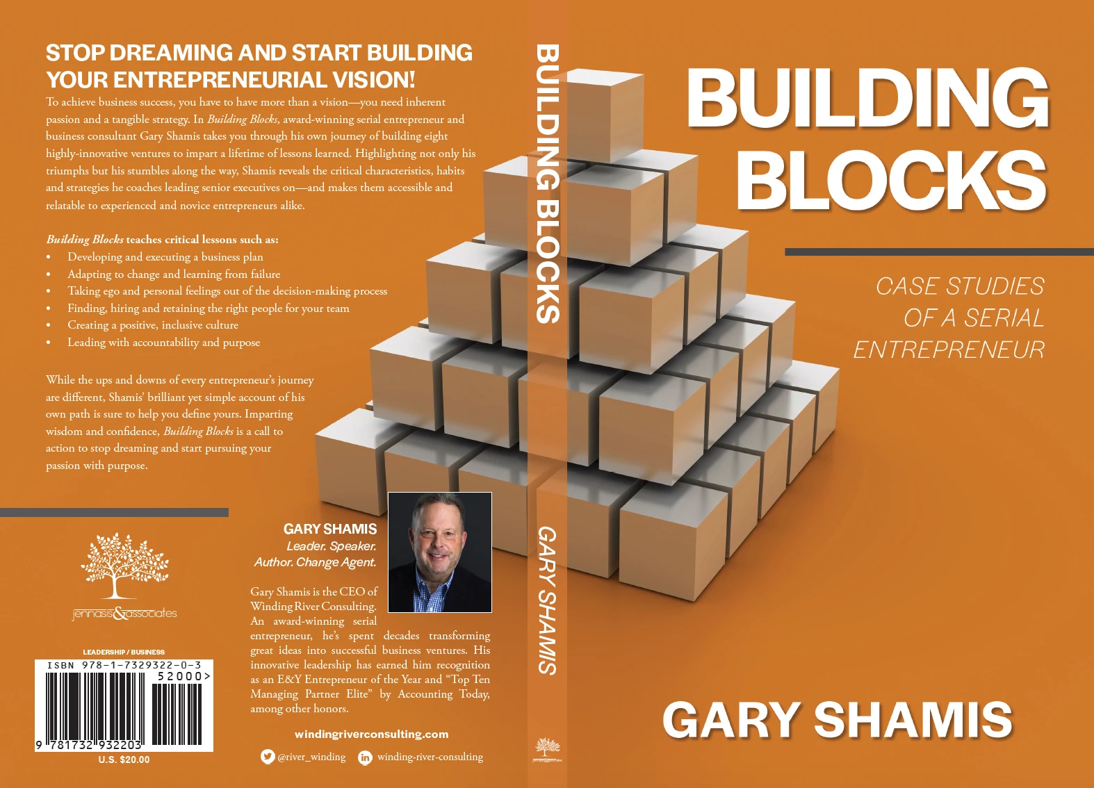 Entrepreneur Book Cover Design - Jennasis & Associates